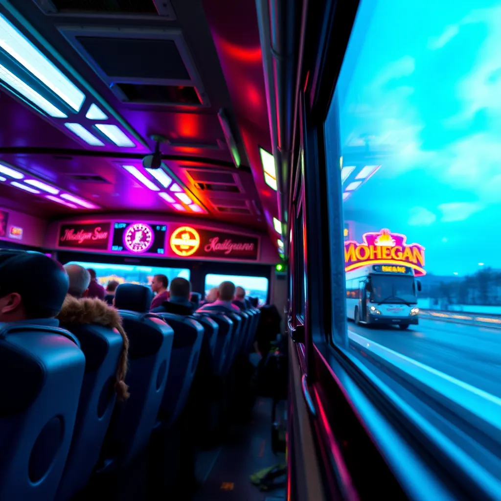 Traveling by Bus from Long Island to Mohegan Sun